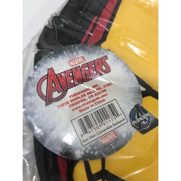 Marvel | Accessories | Marvel Iron Man Convertible Backpack Tote Bag ...